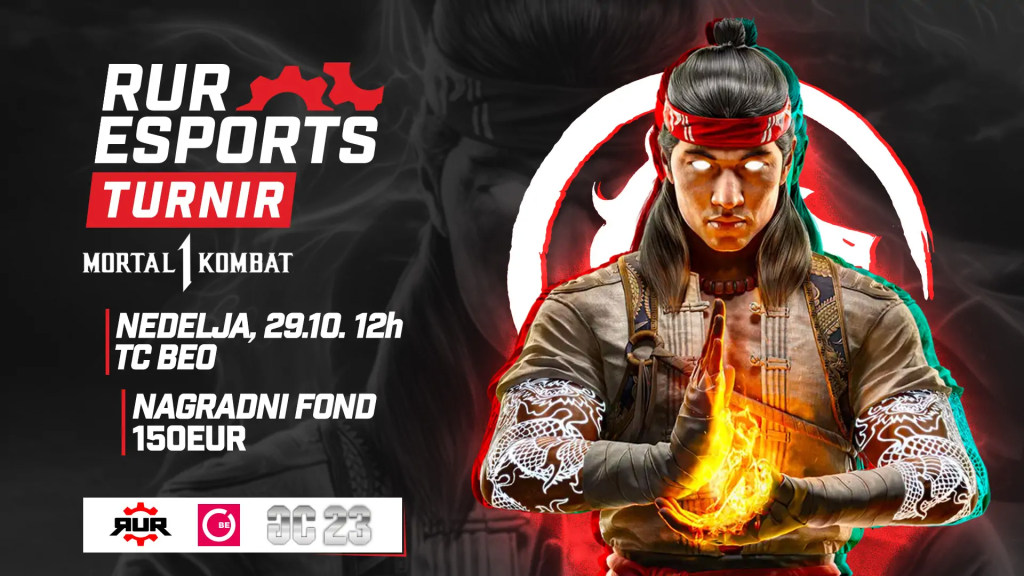 Naš sponzor RUR vas poziva na Mortal Kombat 1 turnir